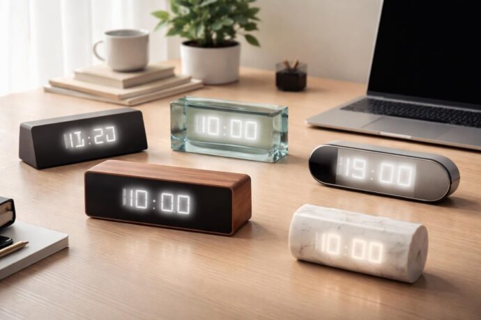 Horloge numérique originale : les modèles les plus design pour votre bureau